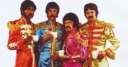 "Ouch!" - The Beatles, The Rutles, and Monty Python...